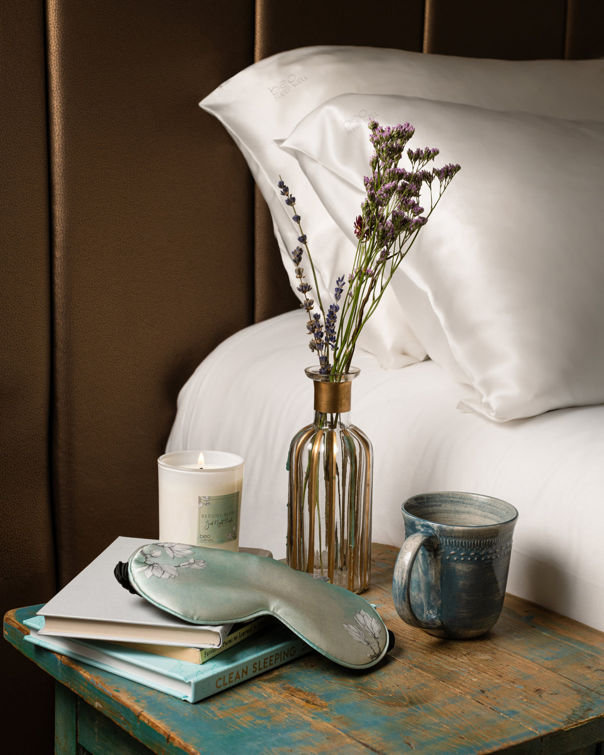 Silk Eye Masks, Pillowcases & Scrunchie Set | BEO Sleep Well – beo